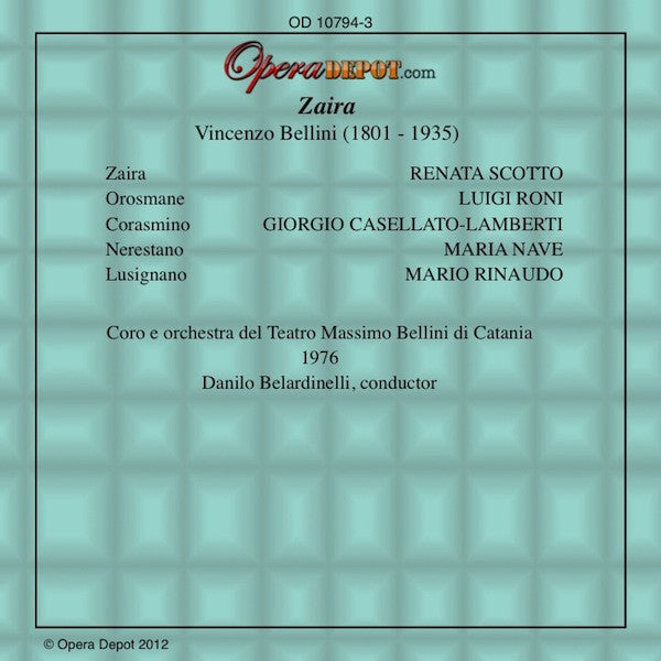 Opera CDs and MP3s of live performances