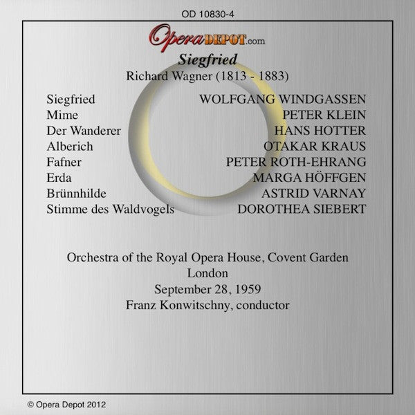 Opera CDs and MP3s of live performances