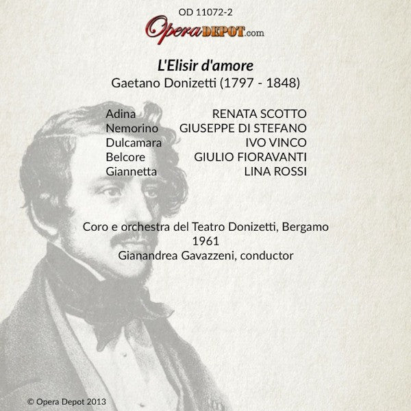 Opera CDs and MP3s of live performances